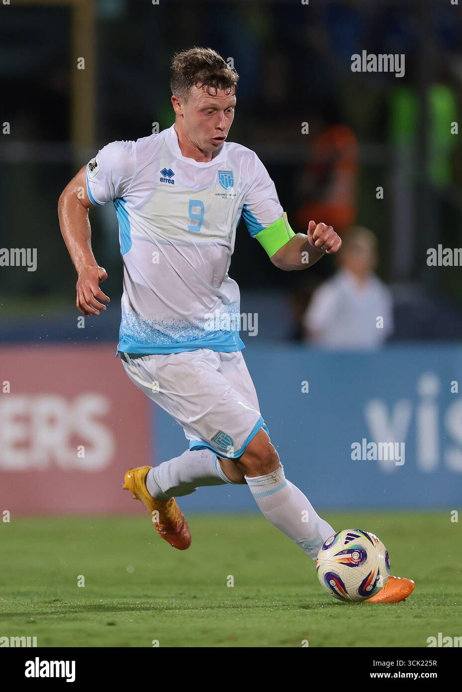 Serravalle, Italy, 6th September 2025. Nicola Nanni of San Marino ...