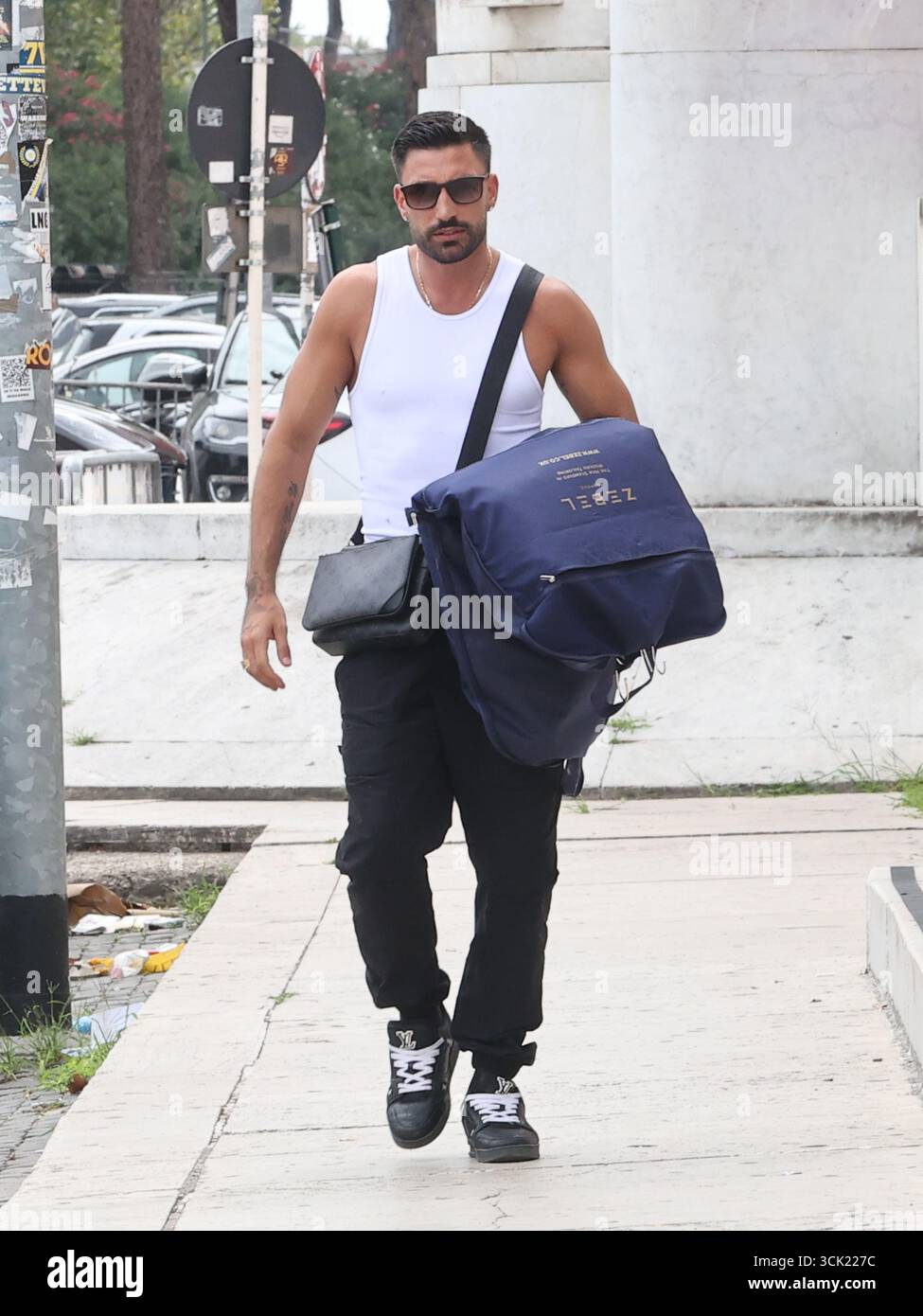 Rome, "Dancing with the Stars" contestants' entrances. Pictured ...