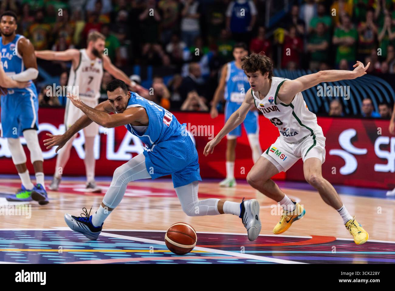 09.09.2025, Riga Arena, Riga, LAT, Eurobasket 205, Basketball ...
