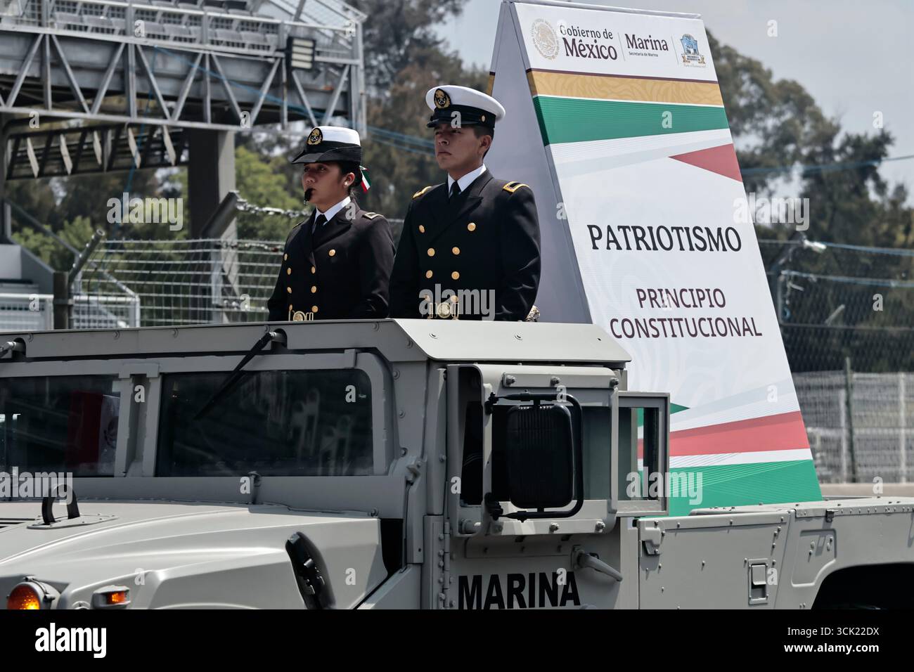September 9, 2025, Mexico, Cdmx, Mexico: The contingent of the Ministry ...