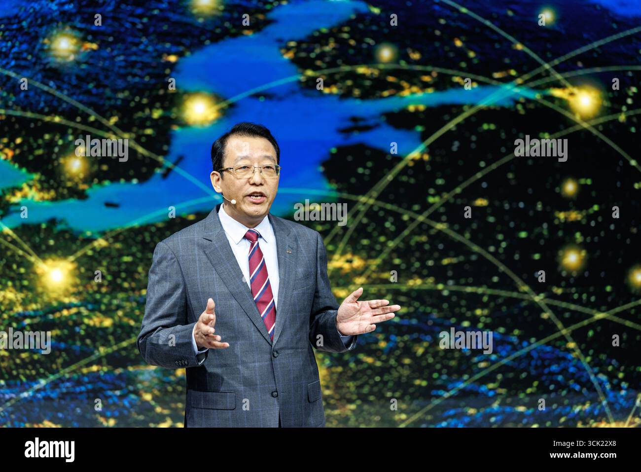 08 September 2025, Bavaria, Munich: Feng Xingya, Chairman and President ...