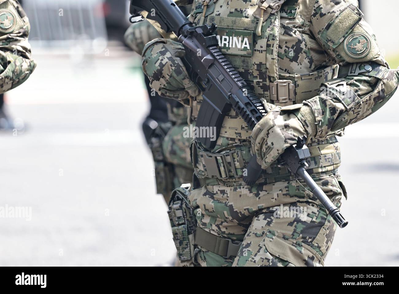 September 9, 2025, Mexico, Cdmx, Mexico: The contingent of the Ministry ...