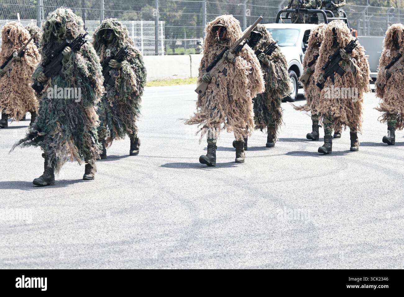 September 9, 2025, Mexico, Cdmx, Mexico: The contingent of the Ministry ...