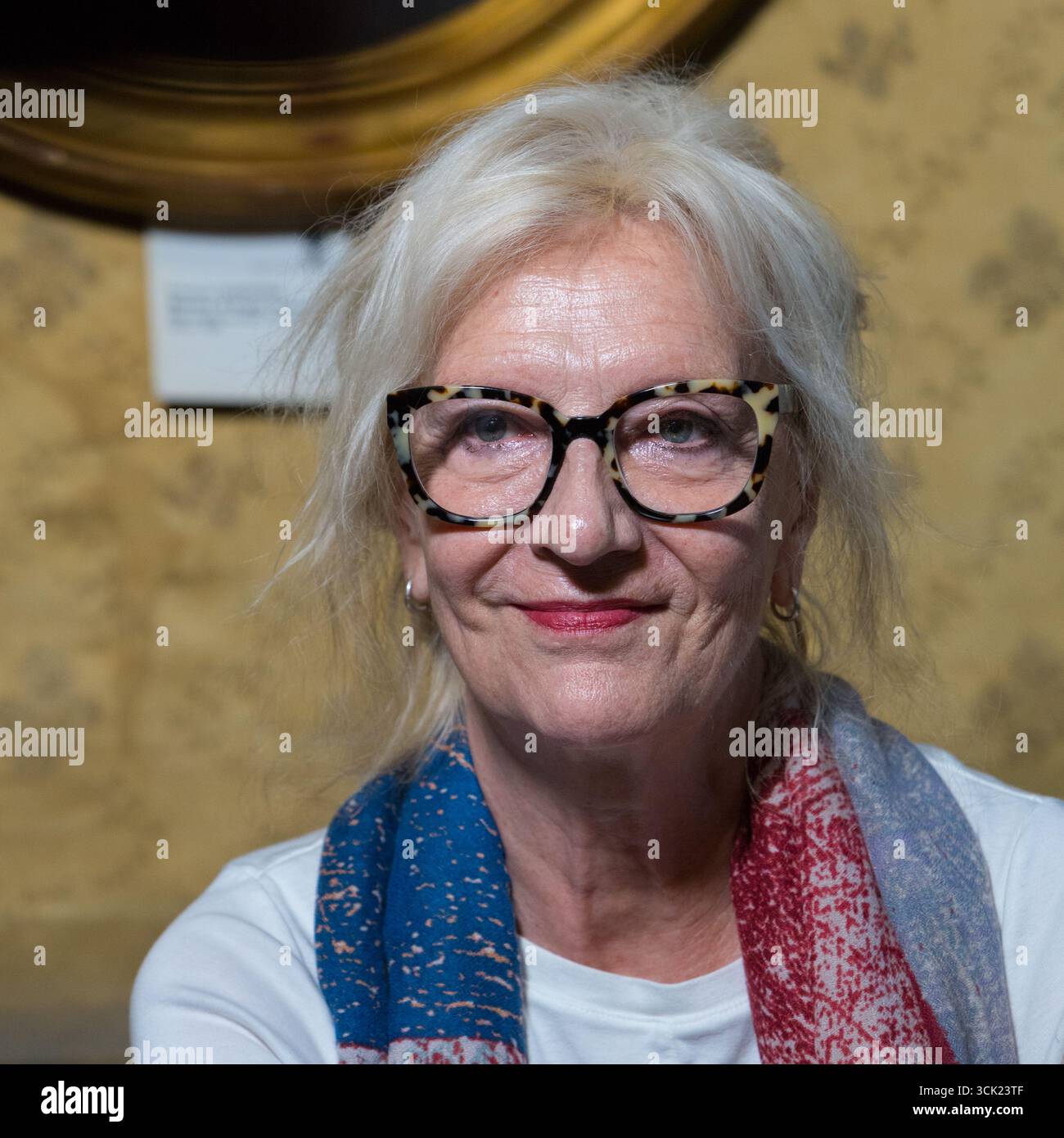 Turin, Italy. September 9, 2025. American writer Elizabeth Strout is a ...