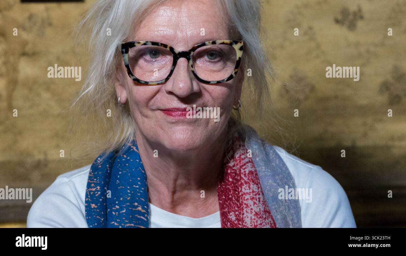 Turin, Italy. September 9, 2025. American writer Elizabeth Strout is a ...