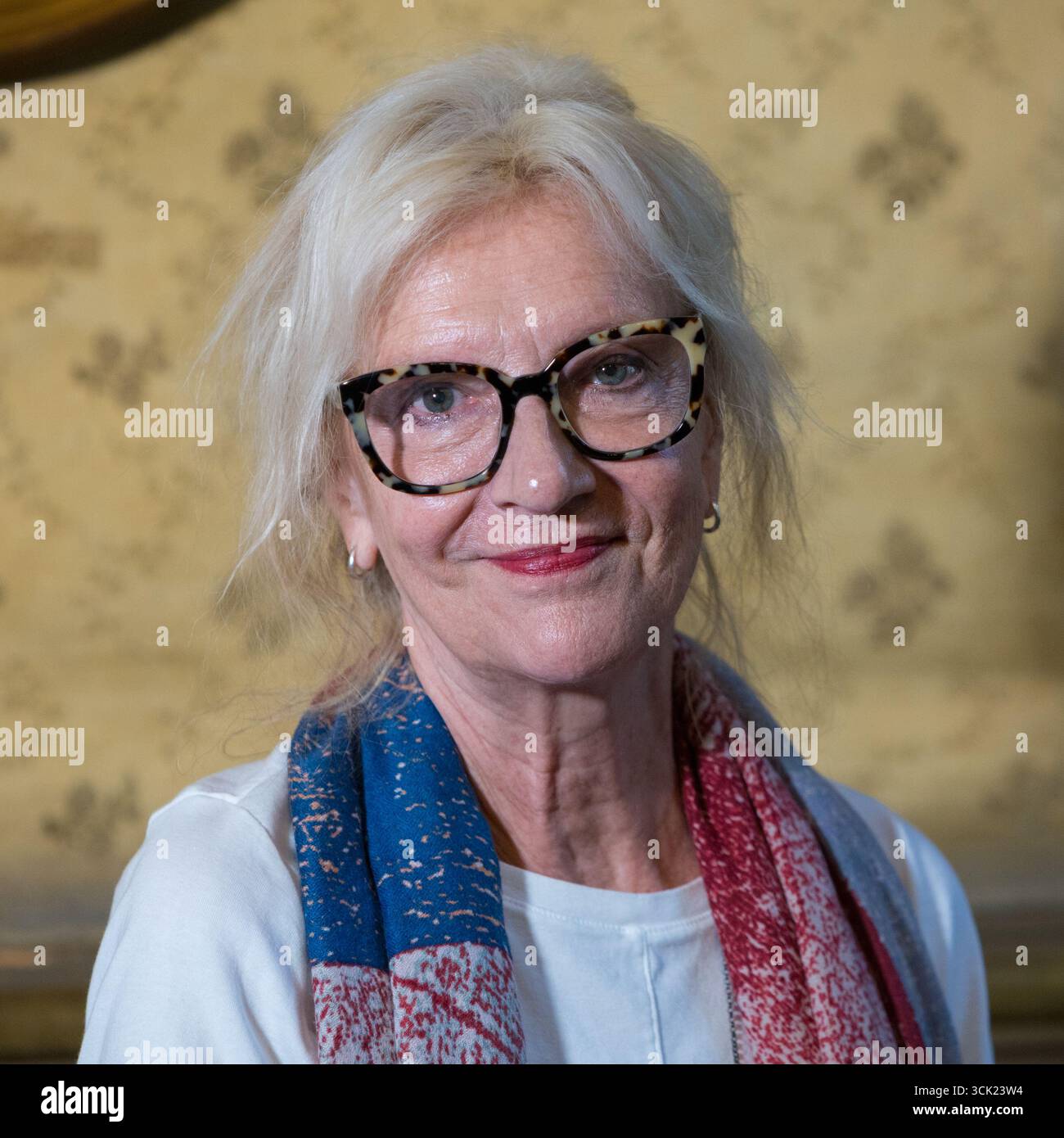 Turin, Italy. September 9, 2025. American writer Elizabeth Strout is a ...