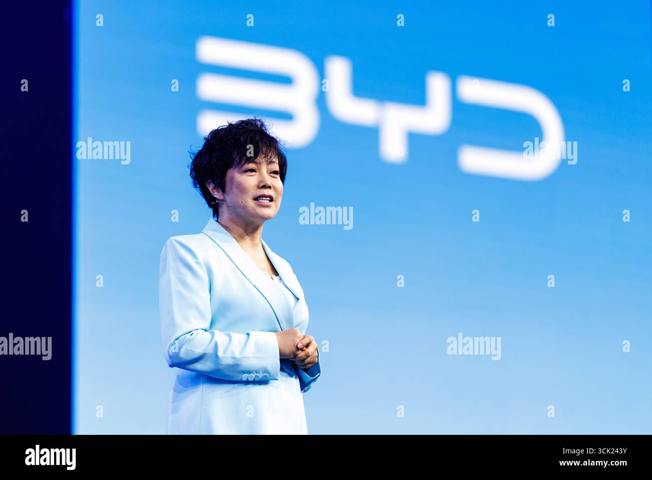 08 September 2025, Bavaria, Munich: Stella Li, Vice President of the ...