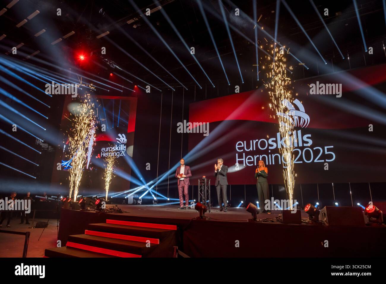 Eröffnungsfeier der EuroSkills 2025 in Herning, Dänemark die ...