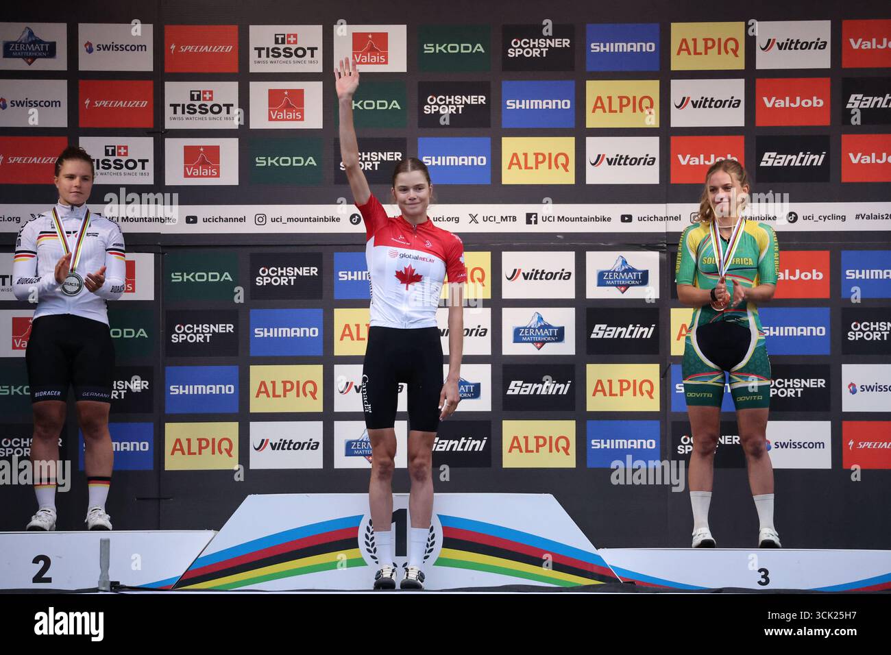 09/09/2025, Zermatt, Valais 2025 UCI Mountain Bike World Championships ...