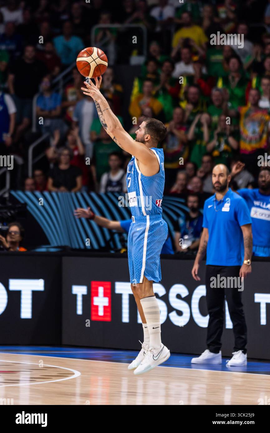 09.09.2025, Riga Arena, Riga, LAT, Eurobasket 205, Basketball ...