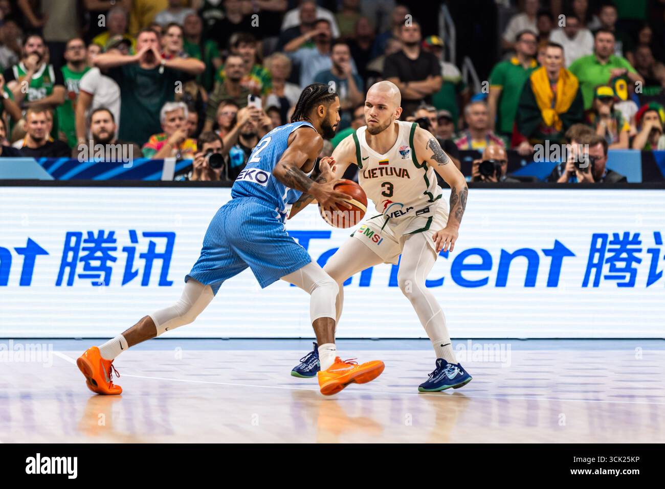 09.09.2025, Riga Arena, Riga, LAT, Eurobasket 205, Basketball ...
