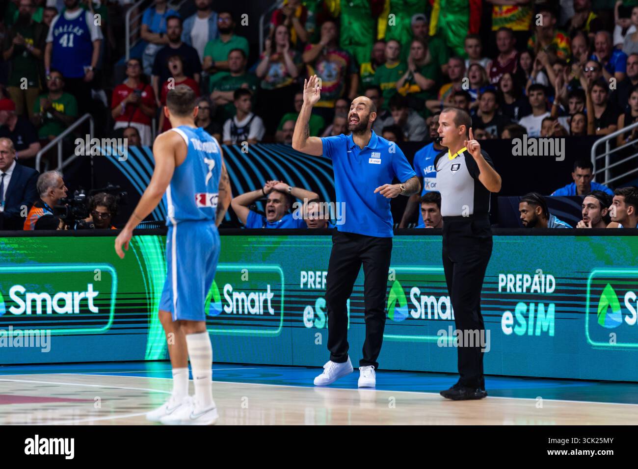 09.09.2025, Riga Arena, Riga, LAT, Eurobasket 205, Basketball ...