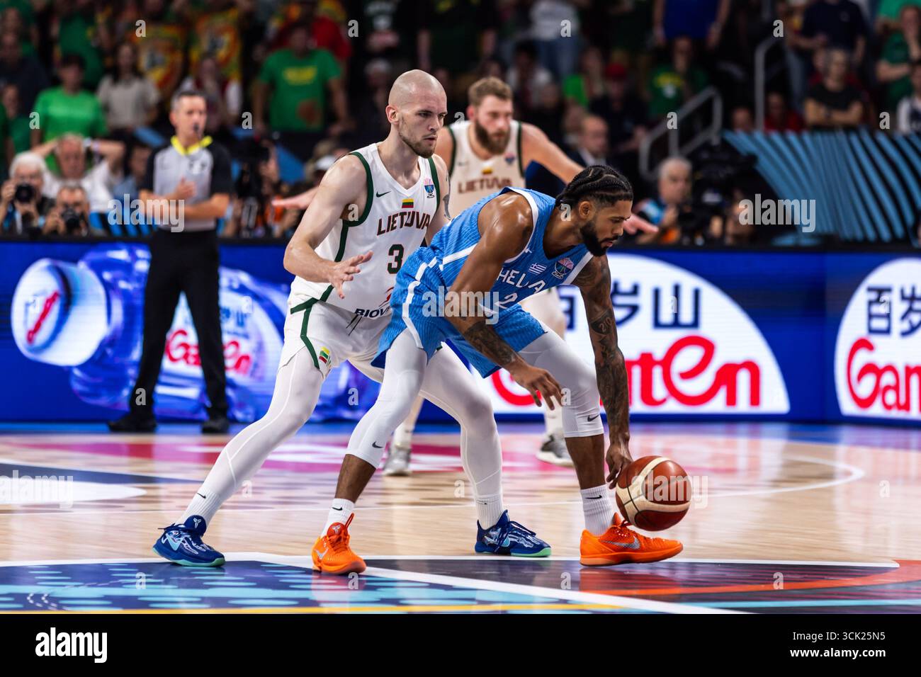 09.09.2025, Riga Arena, Riga, LAT, Eurobasket 205, Basketball ...