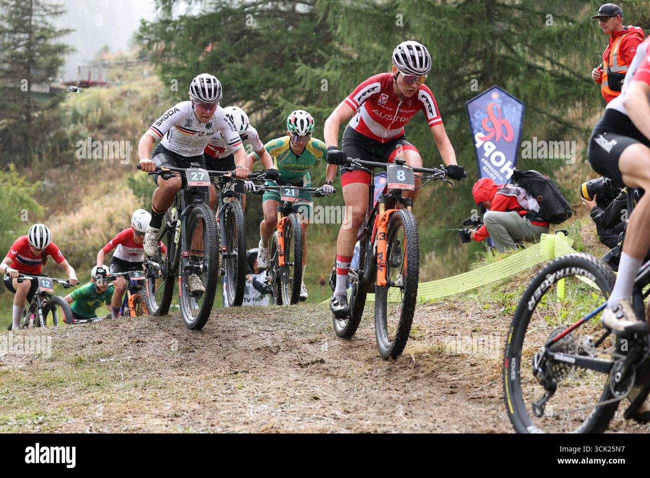 09/09/2025, Zermatt, Valais 2025 UCI Mountain Bike World Championships ...