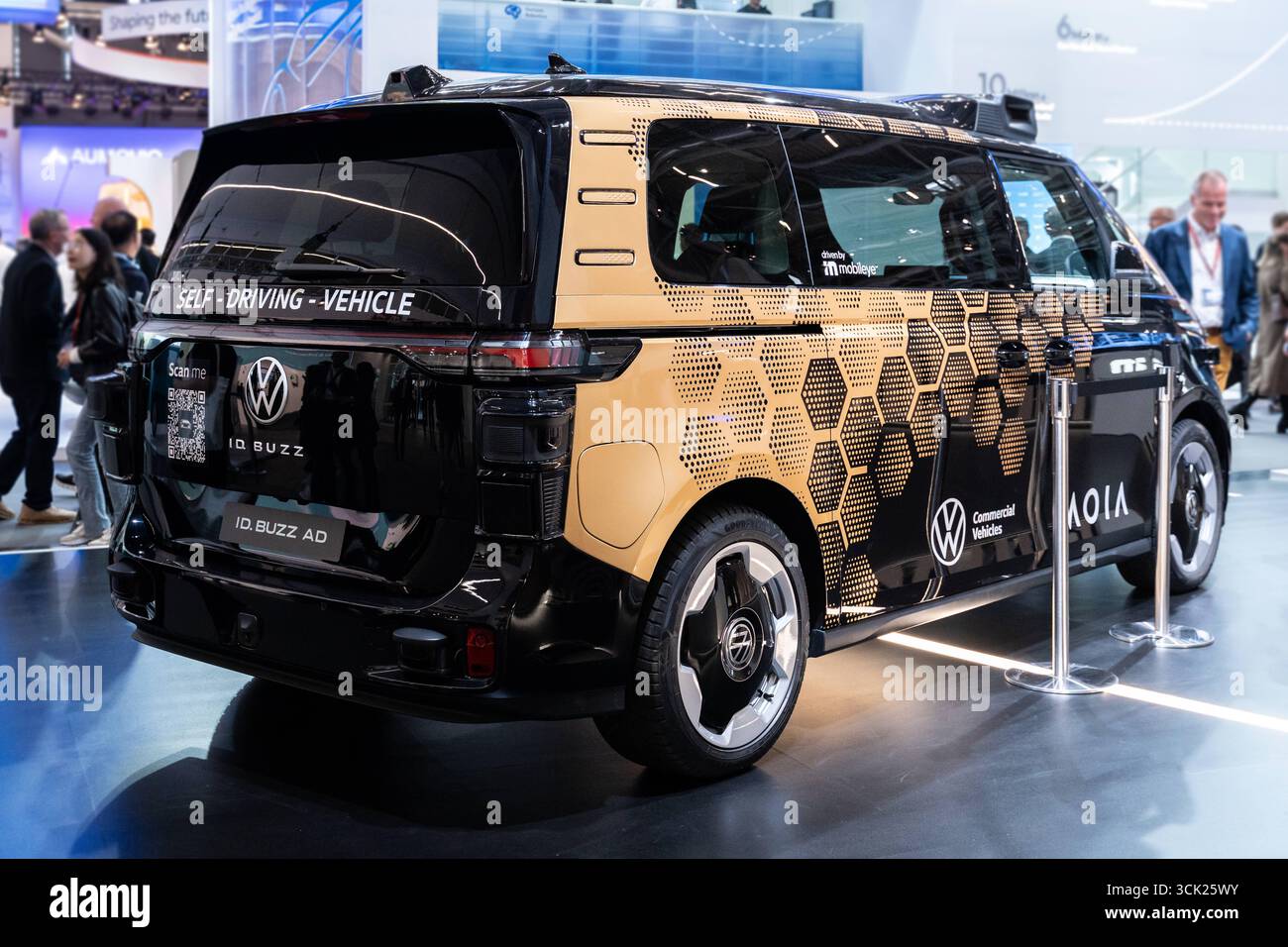 Munich, Bavaria, Germany - September 9, 2025: The VW ID. Buzz AD at the ...