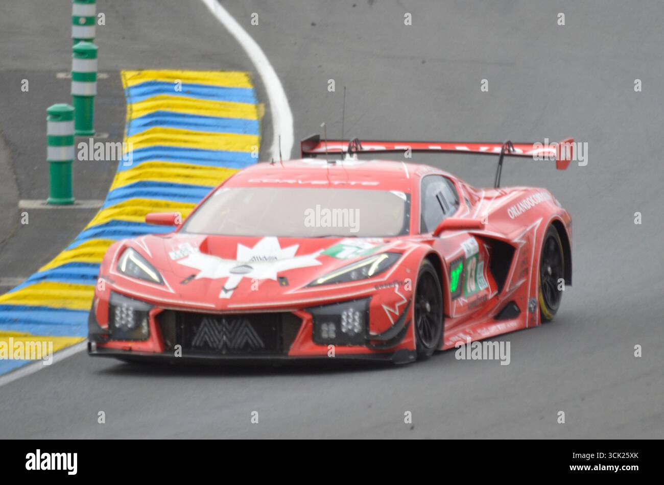 AWA Racing entered Chevrolet Corvette Z06 GT3 R of Matt Bell, Orey ...
