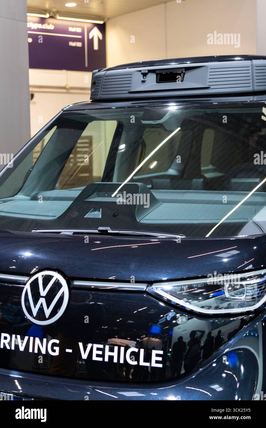 Munich, Bavaria, Germany - September 9, 2025: The VW ID. Buzz AD at the ...