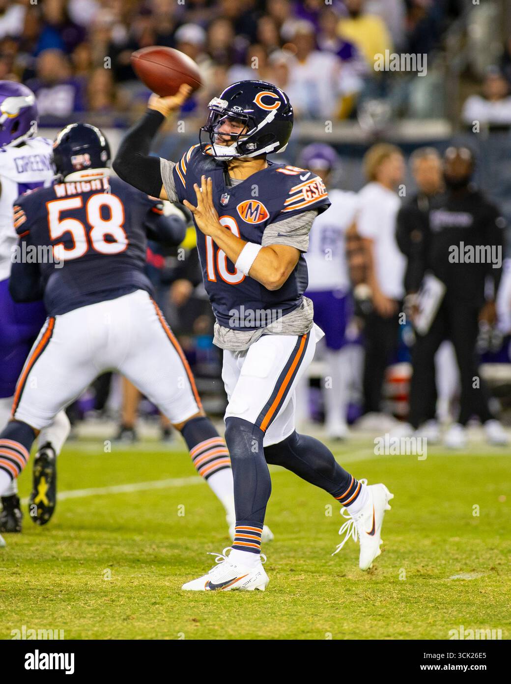 September 08, 2025: Chicago Bears Quarterback Caleb Williams (18 ...