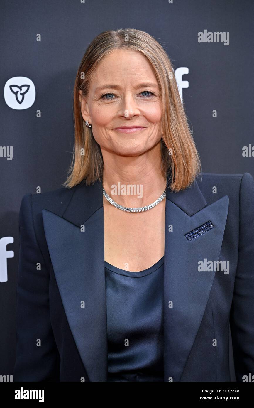 Jodie Foster attending the screening of the movie A Private Life ahead ...