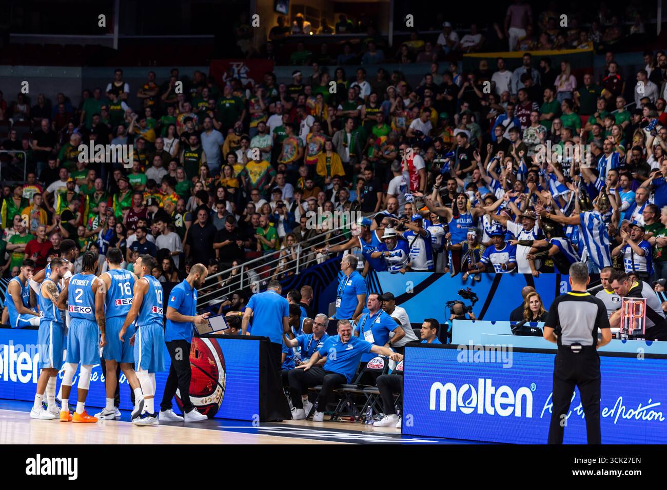 09.09.2025, Riga Arena, Riga, LAT, Eurobasket 205, Basketball ...