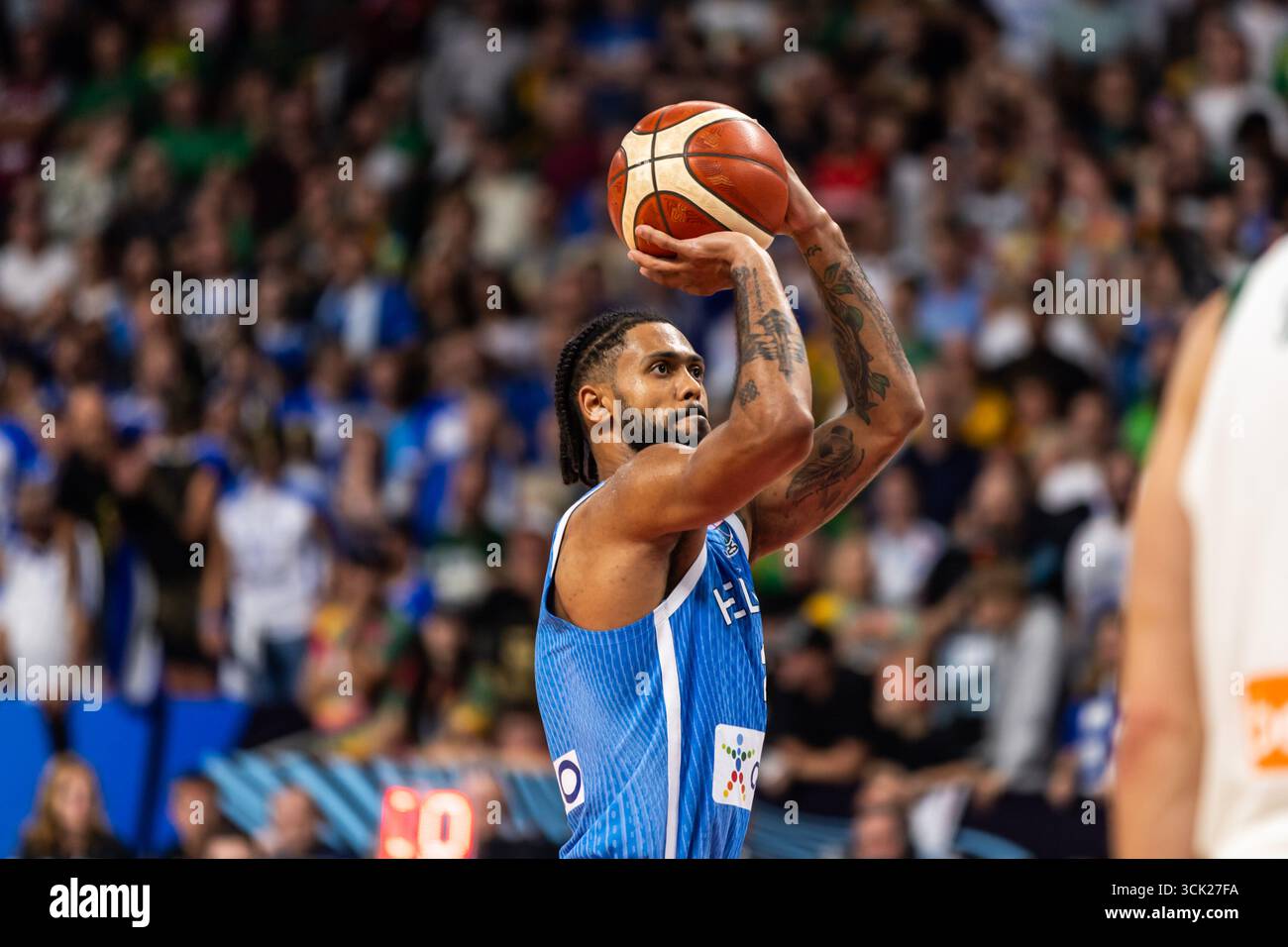 09.09.2025, Riga Arena, Riga, LAT, Eurobasket 205, Basketball ...