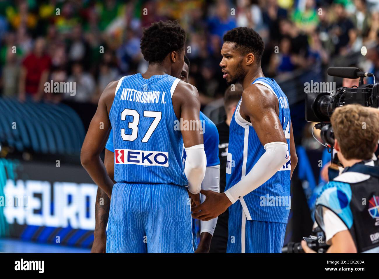 09.09.2025, Riga Arena, Riga, LAT, Eurobasket 205, Basketball ...