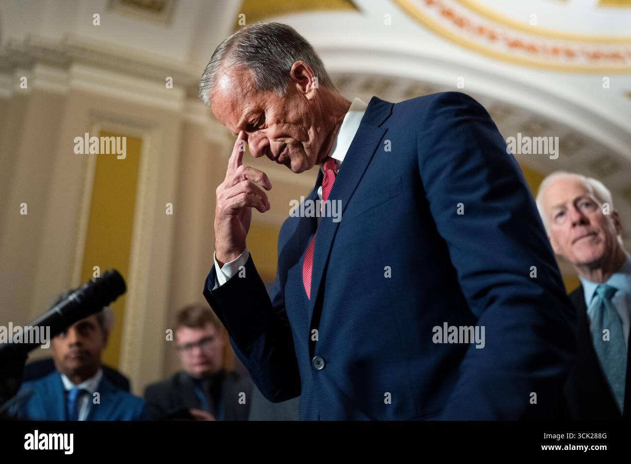 UNITED STATES - SEPTEMBER 9: Senate Majority Leader John Thune, R-S.D ...