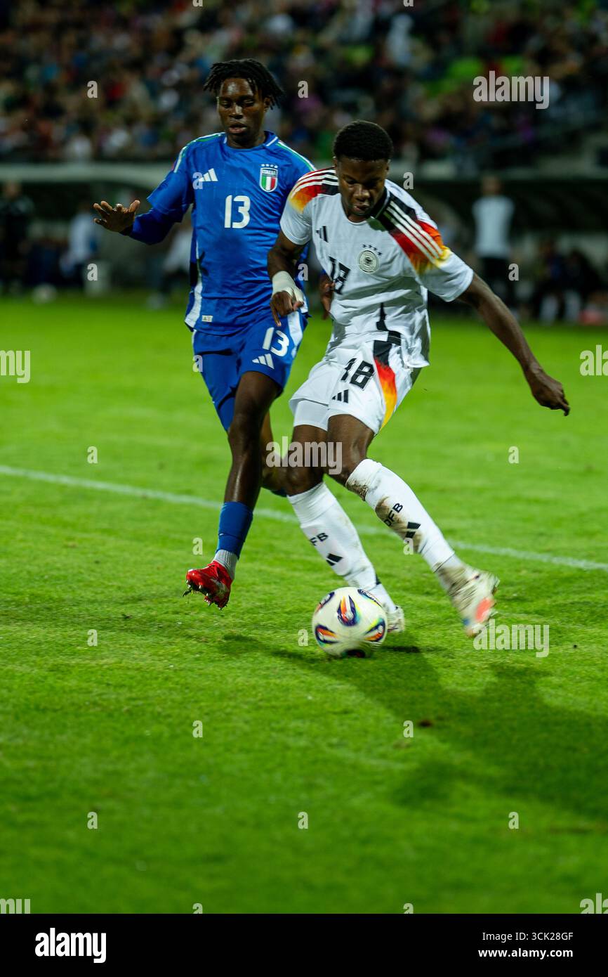 Rispoli, Fabio (Italien U20, #13), Osawe, Winners (Deutschland U20, #18 ...