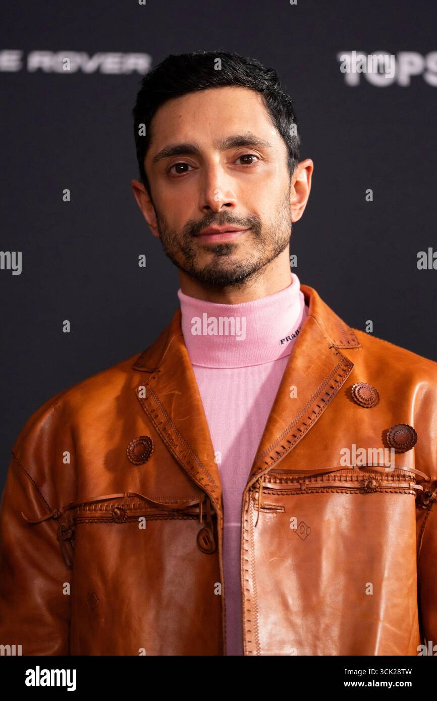 Riz Ahmed poses for photographers upon arrival at the Elle Style Awards ...