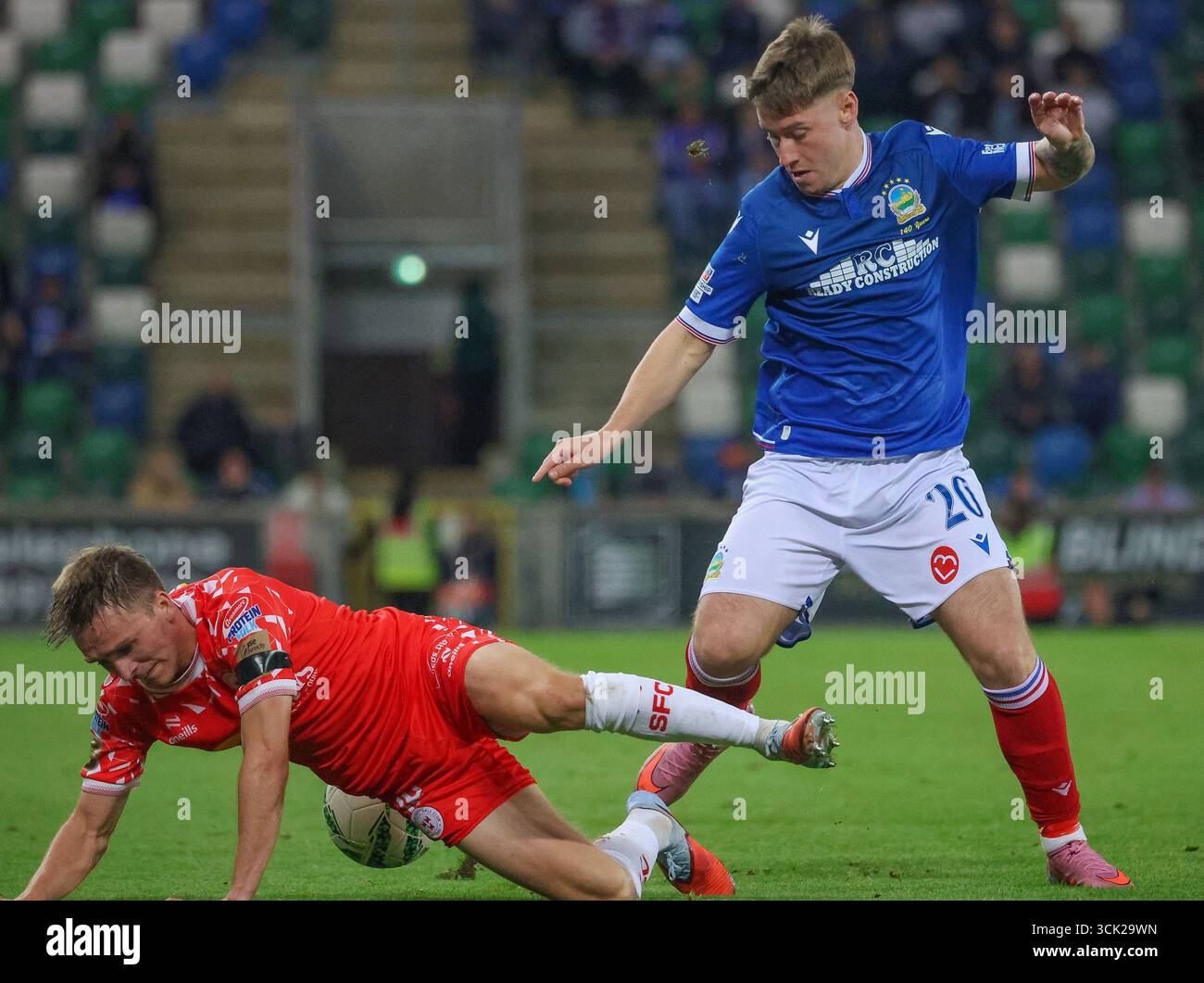 Yates linfield player hi-res stock photography and images - Alamy