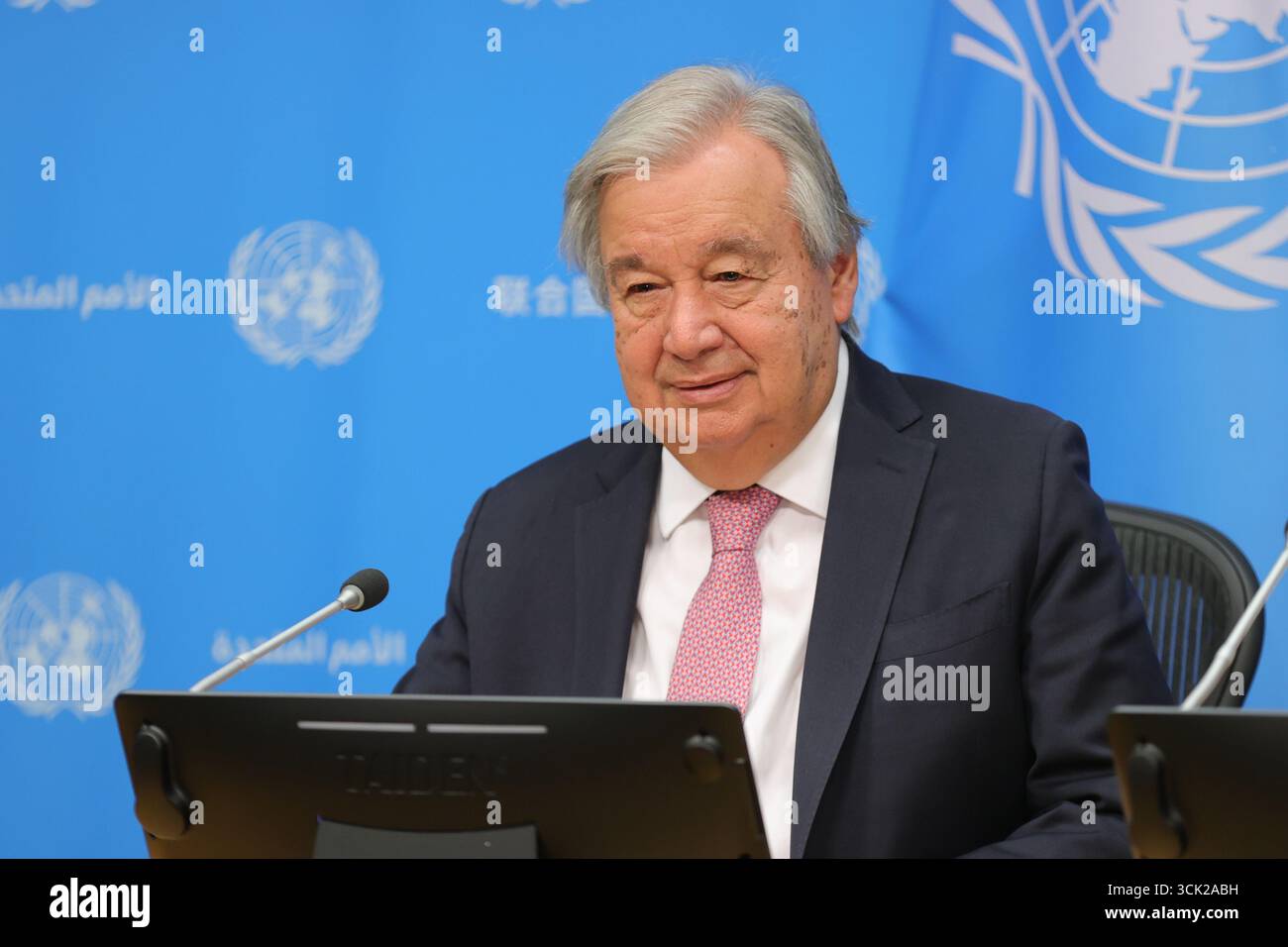 UNITED NATIONS, NEW YORK – SEPTEMBER 9, 2025: Secretary-General Antonio ...