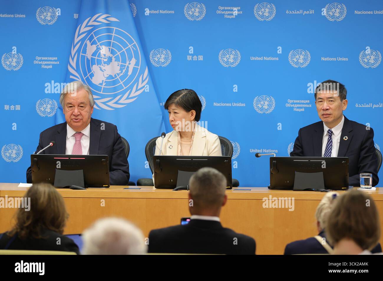 UNITED NATIONS, NEW YORK - SEPTEMBER 9, 2025: Secretary-General Antonio ...