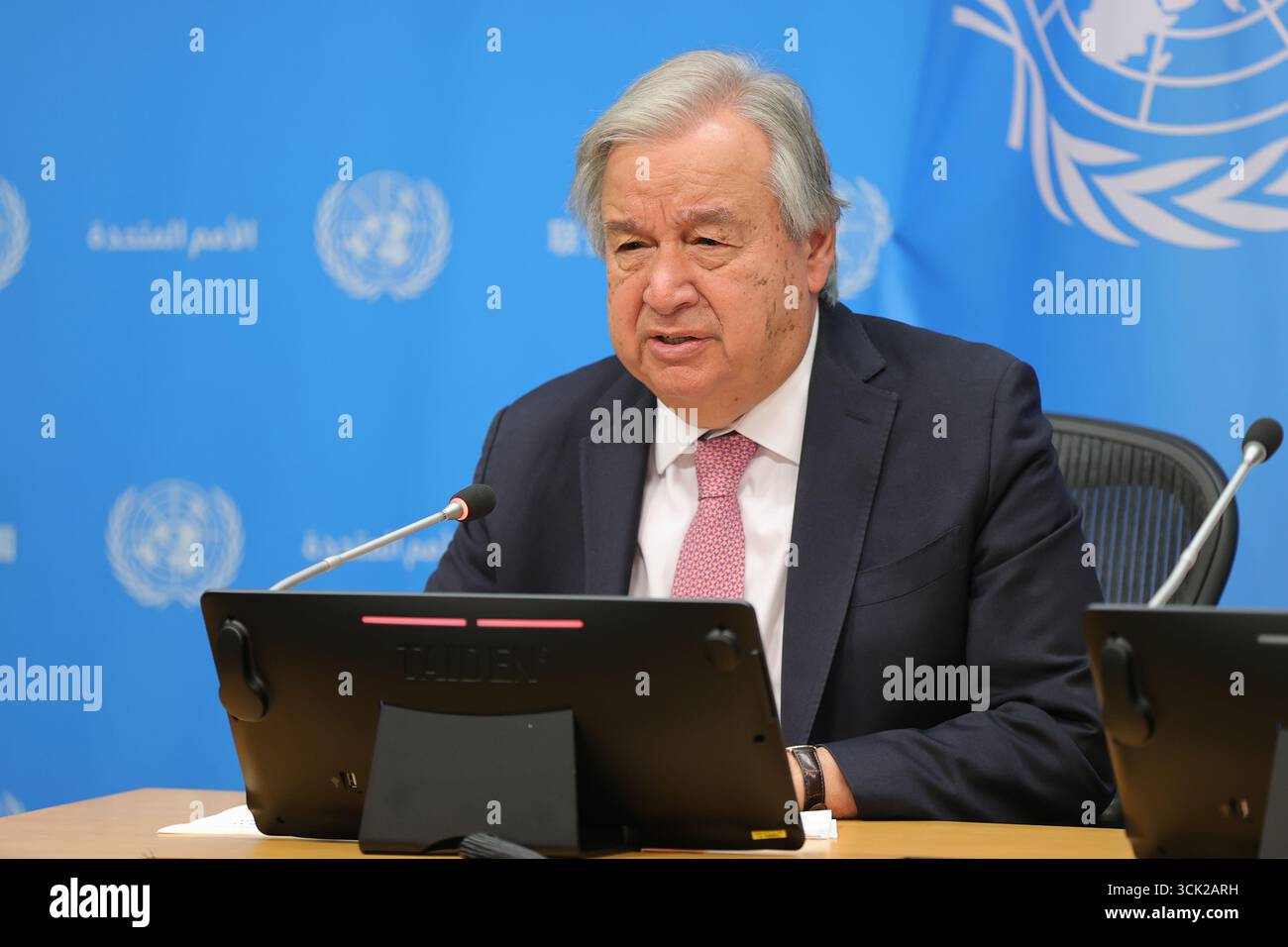 UNITED NATIONS, NEW YORK – SEPTEMBER 9, 2025: Secretary-General Antonio ...