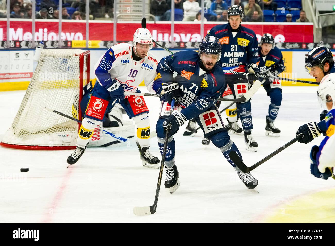 09/09/2025, Ambri, Gottardo Arena, NL: HC Ambri-Piotta - EHC Kloten ...