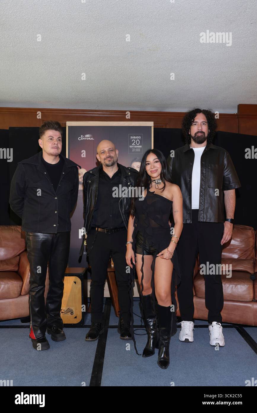 September 9, 2025, Mexico City, Ciudad de Mexico, Mexico: (L-R) Jorge ...