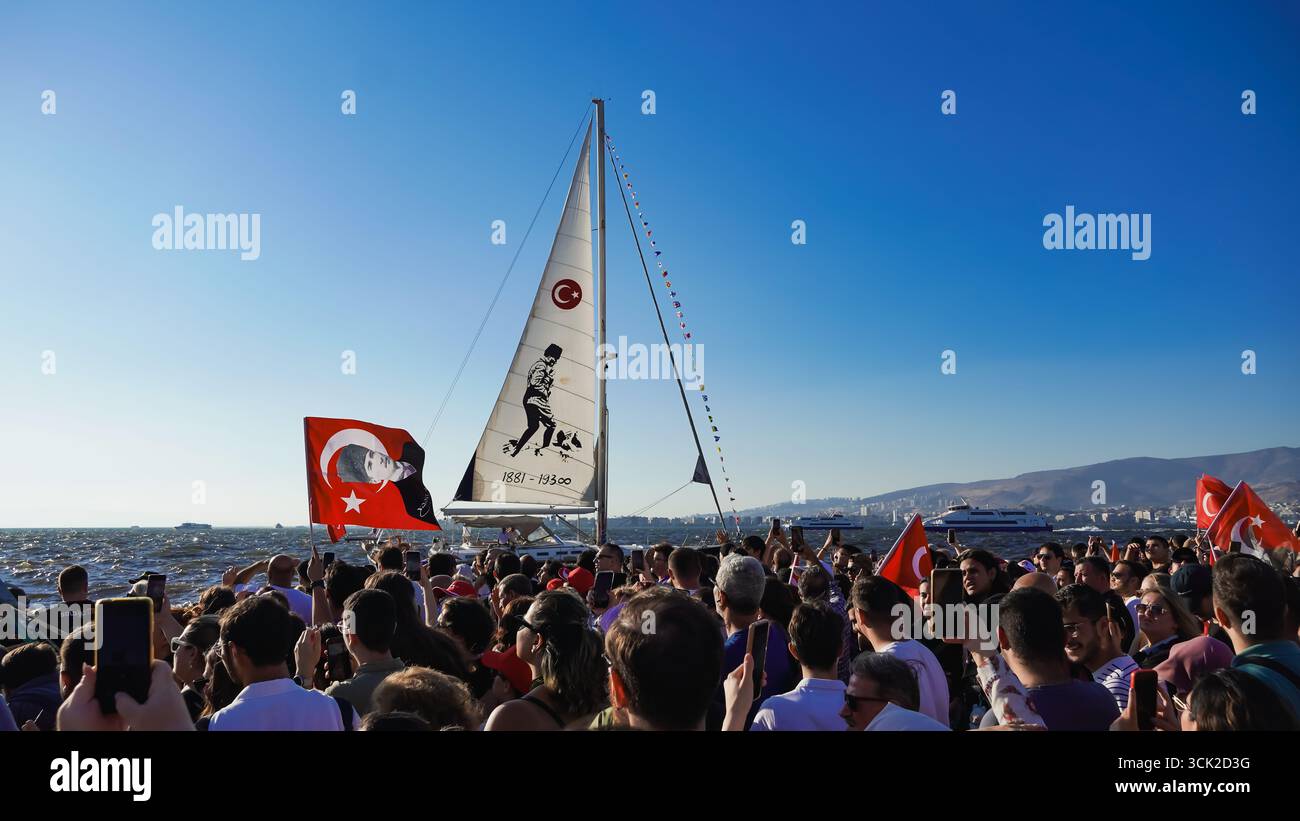 The 103rd anniversary of September 9, 1922, when Izmir was liberated ...