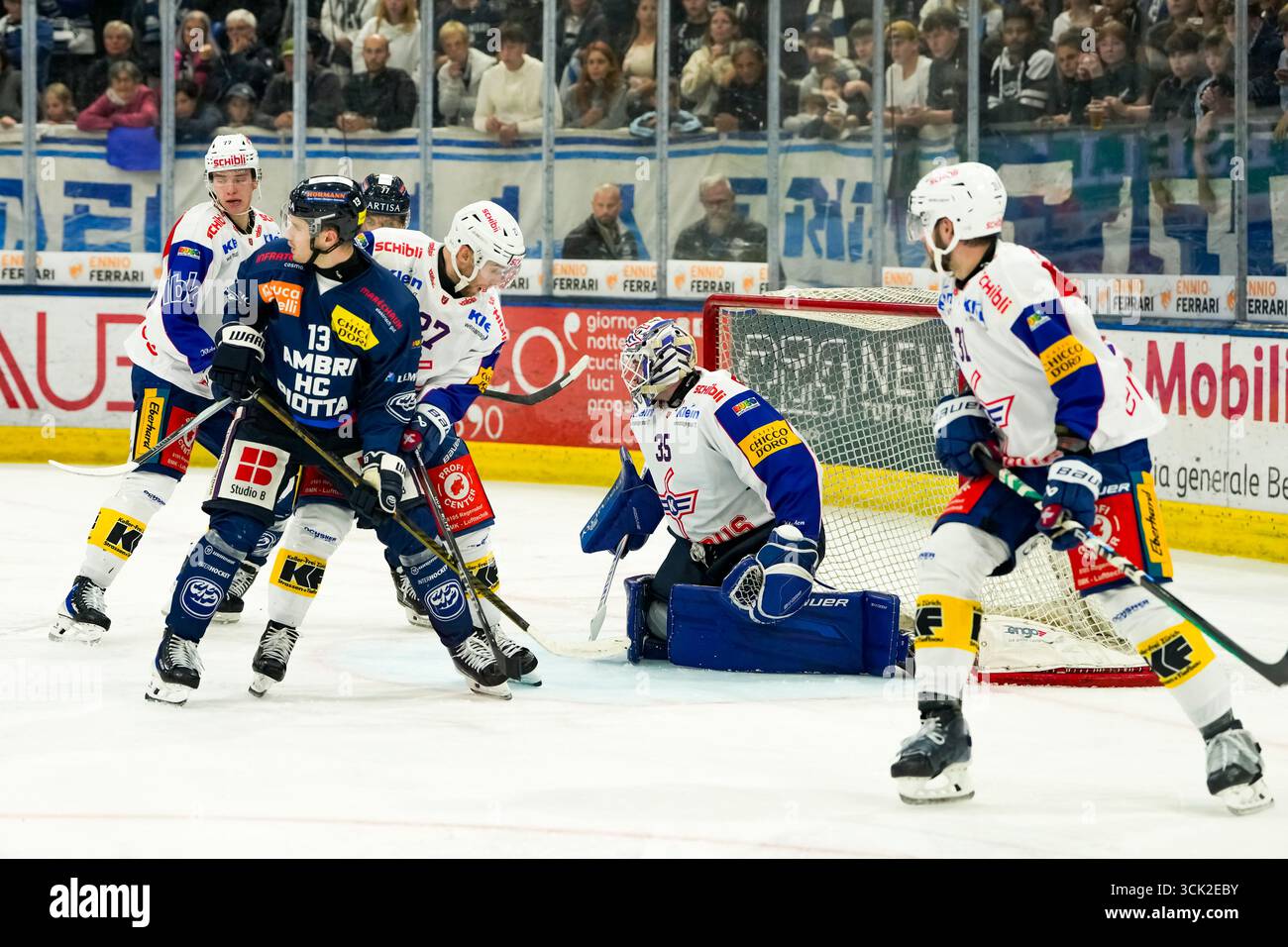 09/09/2025, Ambri, Gottardo Arena, NL: HC Ambri-Piotta - EHC Kloten ...