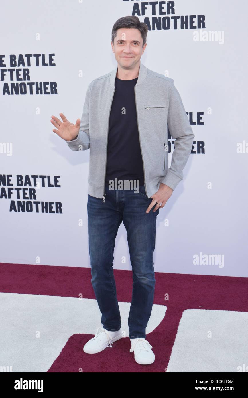 Topher Grace attends the world premiere of Warner Bros. Pictures' "One ...