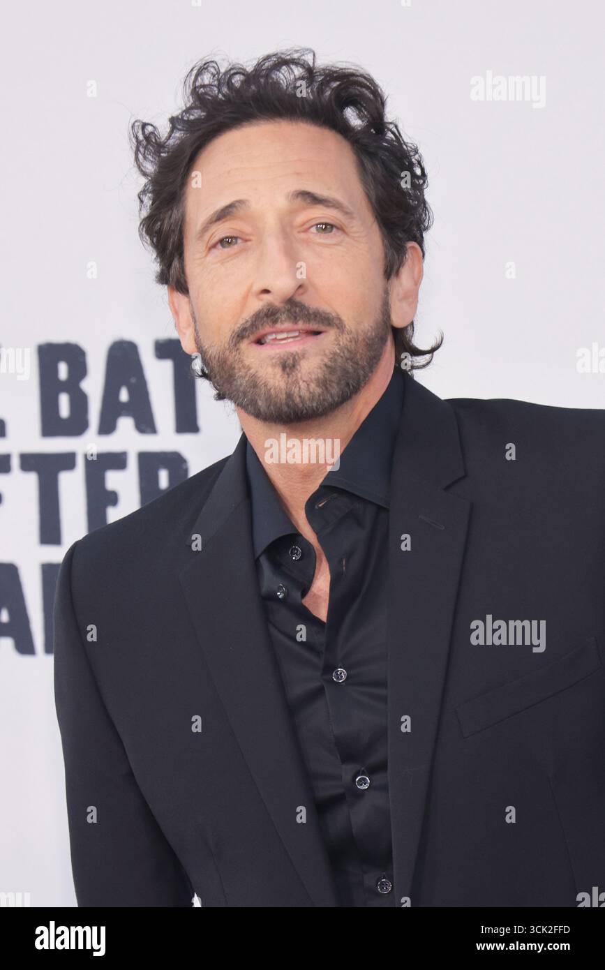 Adrien Brody attends the world premiere of Warner Bros. Pictures' "One ...