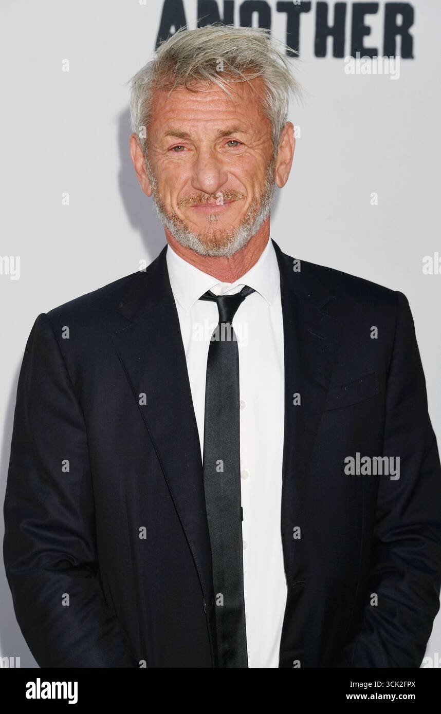 HOLLYWOOD, CALIFORNIA - SEPTEMBER 08: Sean Penn attends world premiere of Warner Bros. "One ...