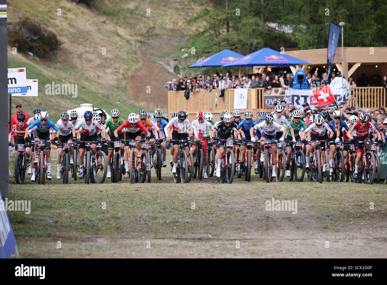 09/09/2025, Zermatt, Valais 2025 UCI Mountain Bike World Championships ...