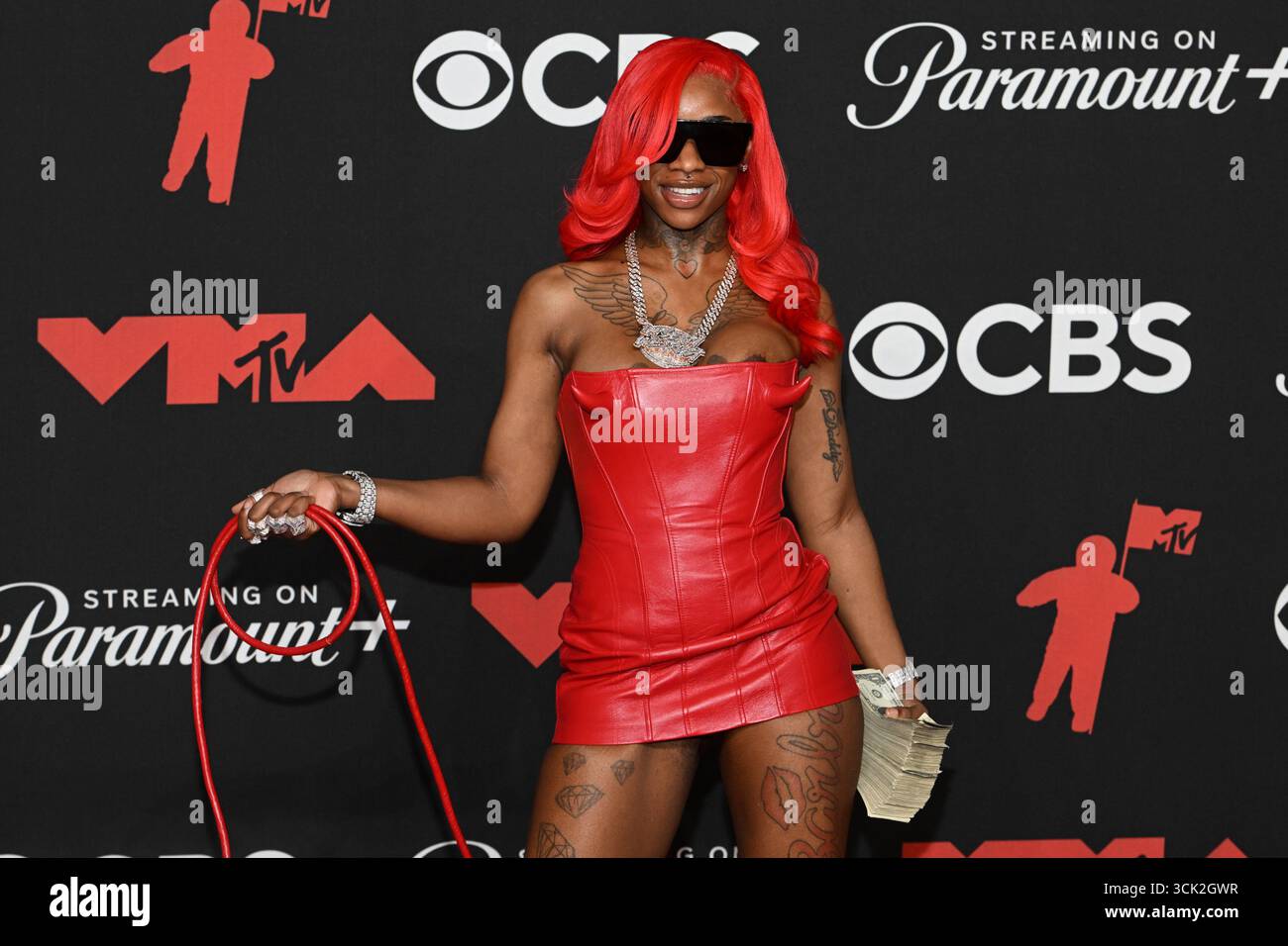 Sexyy Red Attends The 2025 Mtv Video Music Awards At Ubs Arena On 1097