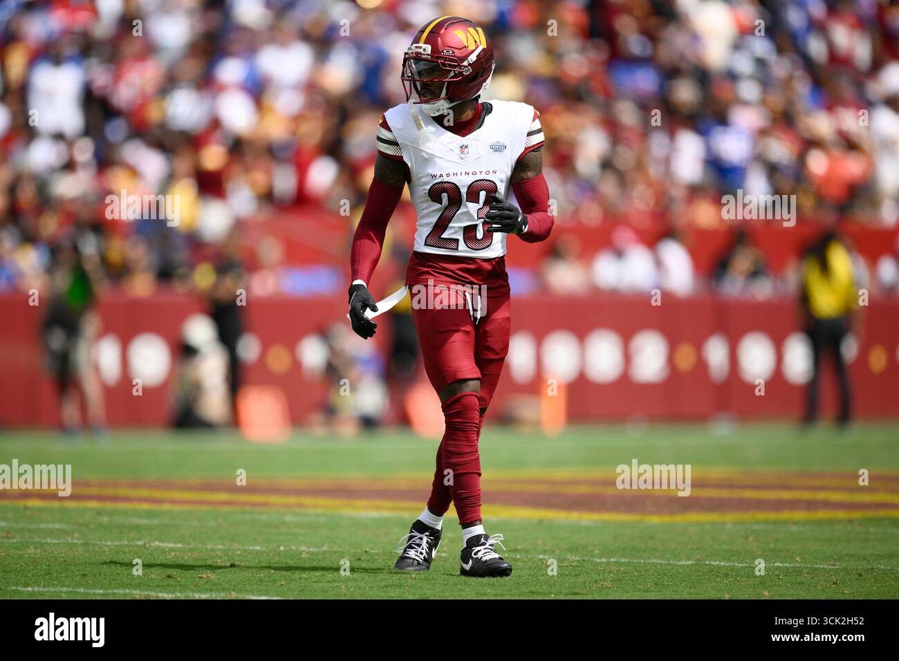 Washington Commanders cornerback Trey Amos (23) in action during the ...