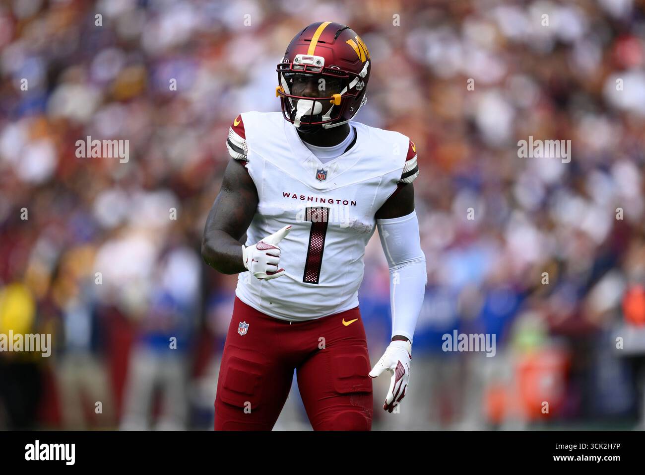 Washington Commanders wide receiver Deebo Samuel (1) in action during ...
