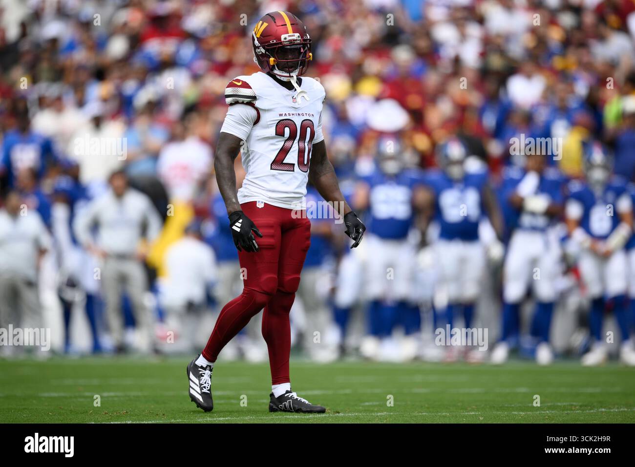Washington Commanders safety Quan Martin (20) in action during the ...