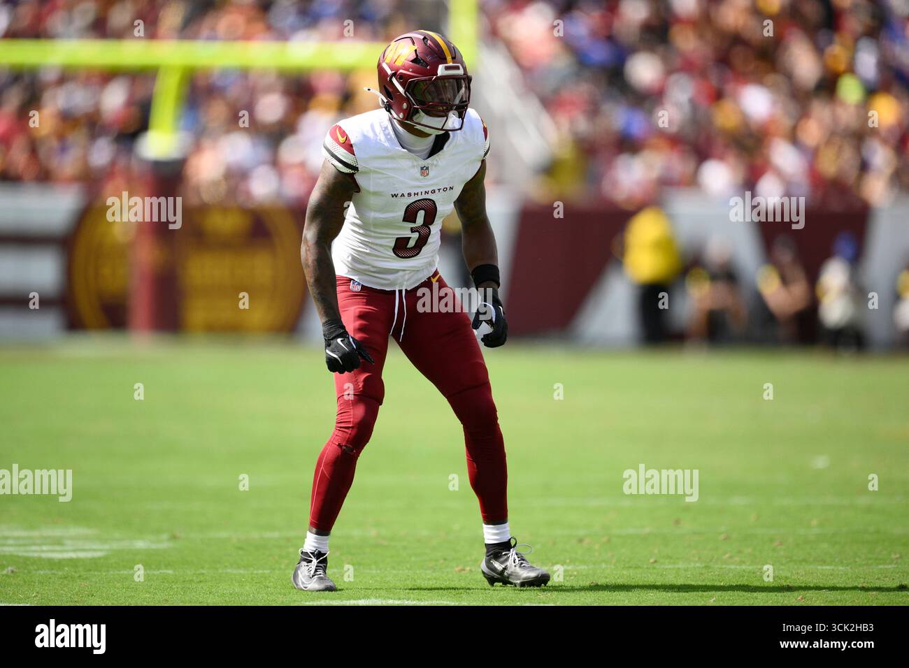 Washington Commanders safety Will Harris (3) in action during the ...