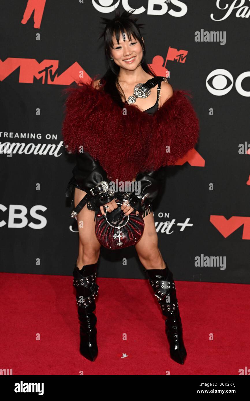 Rei Ami of HUNTR/X attends the 2025 MTV Video Music Awards at UBS Arena ...