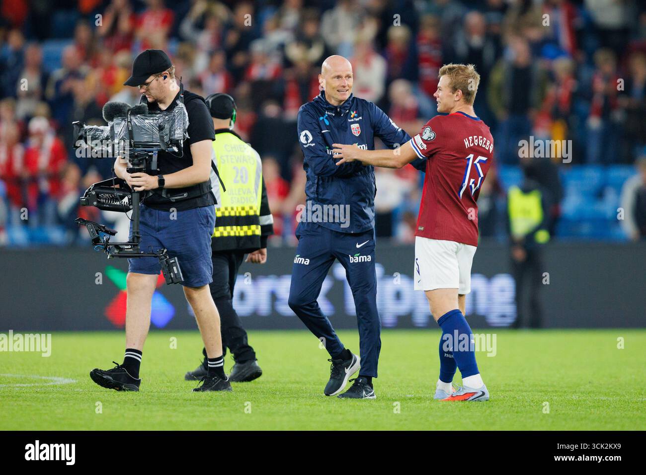 Oslo, Norway. 09th, September 2025. Head coach Staale Solbakken of ...