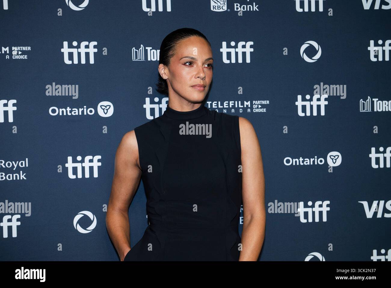 Tattiawna Jones arrives on the red carpet for "Wayward" at the Toronto ...