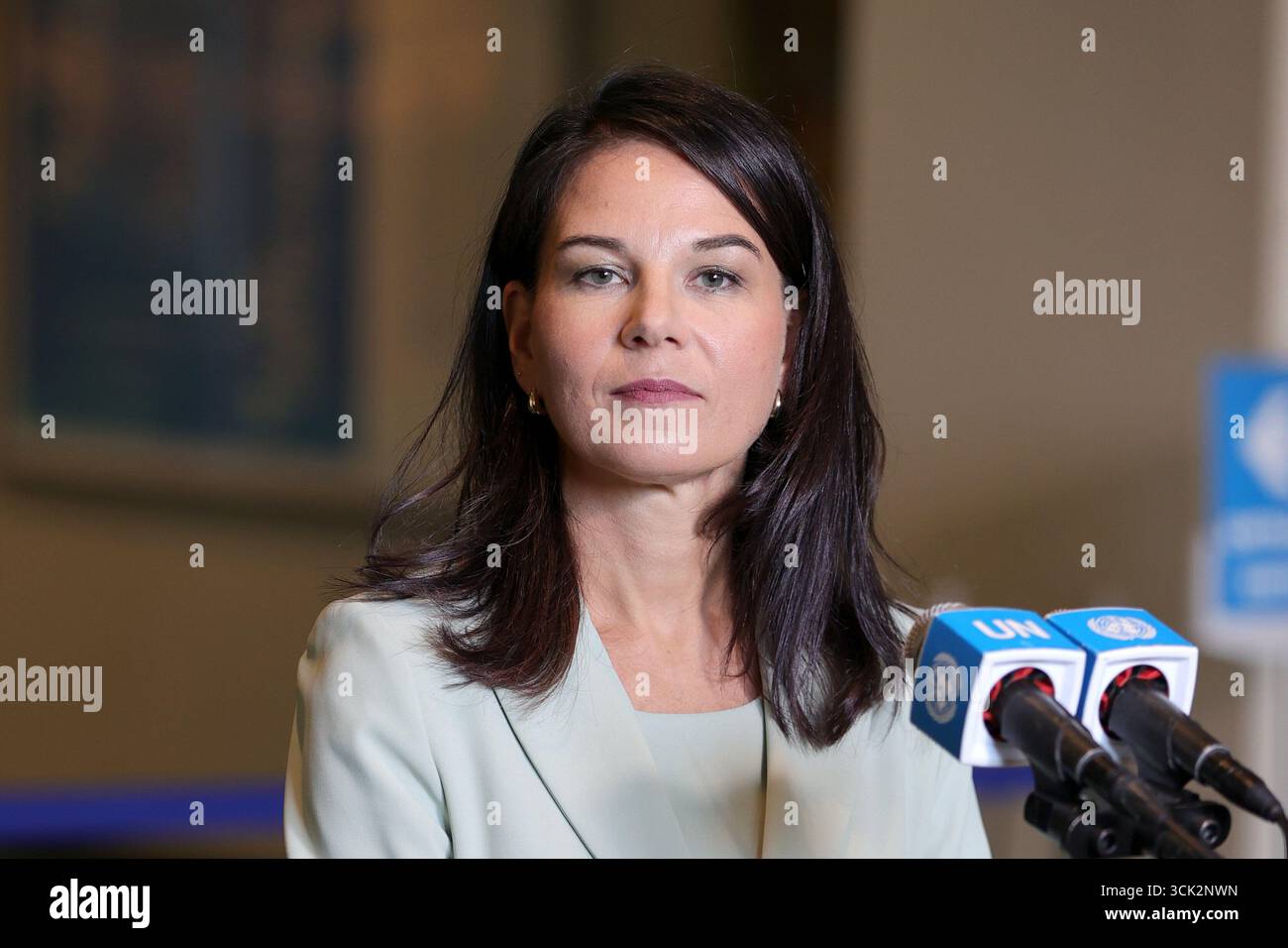 UNITED NATIONS, NEW YORK SEPTEMBER 9, 2025: Annalena Baerbock ...